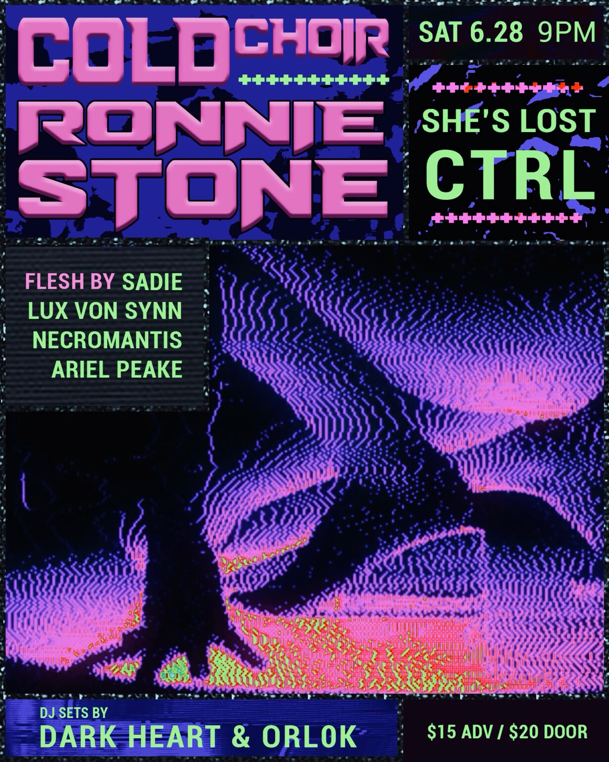 Venue: She's Lost CTRL Featuring: Cold Choir | Ronnie Stone - Cobra ...